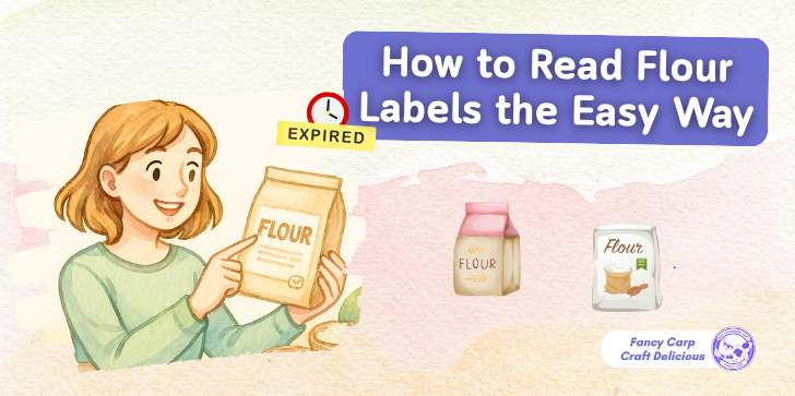 🔍 How to Read Flour Labels the Easy Way - "แป้งทำขนมตราปลาแฟนซีคาร์ฟ ...
